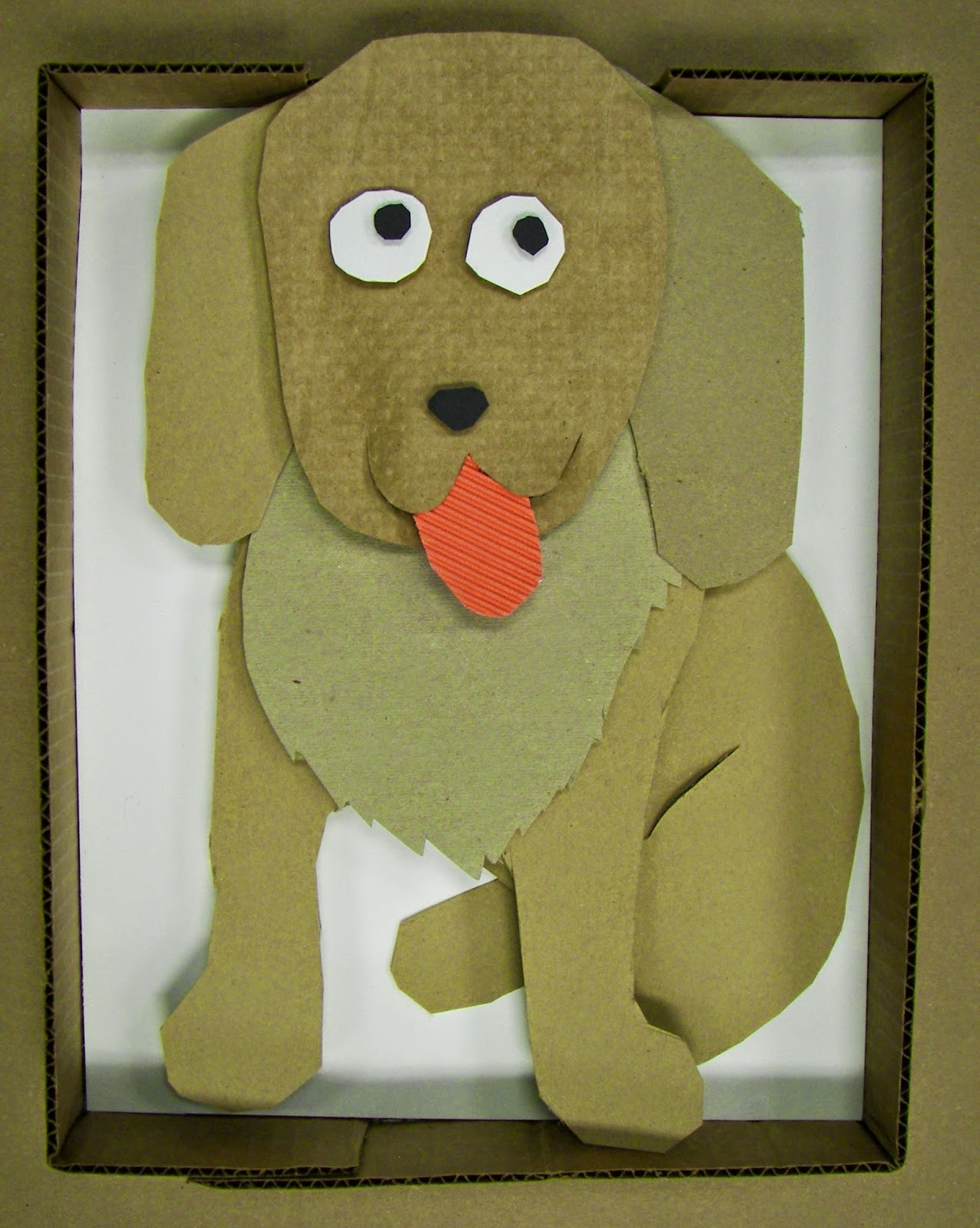 The Rolling Artroom: 3D Cardboard Characters (Jr/Sr High School General ...