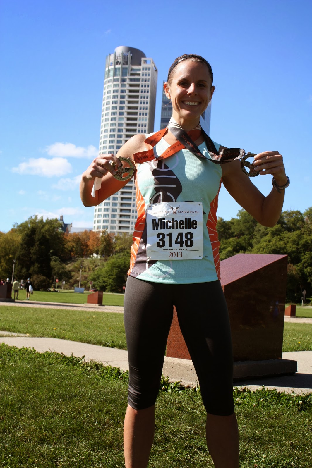 Lace & Race: Race Recap - Lakefront Marathan and a PR