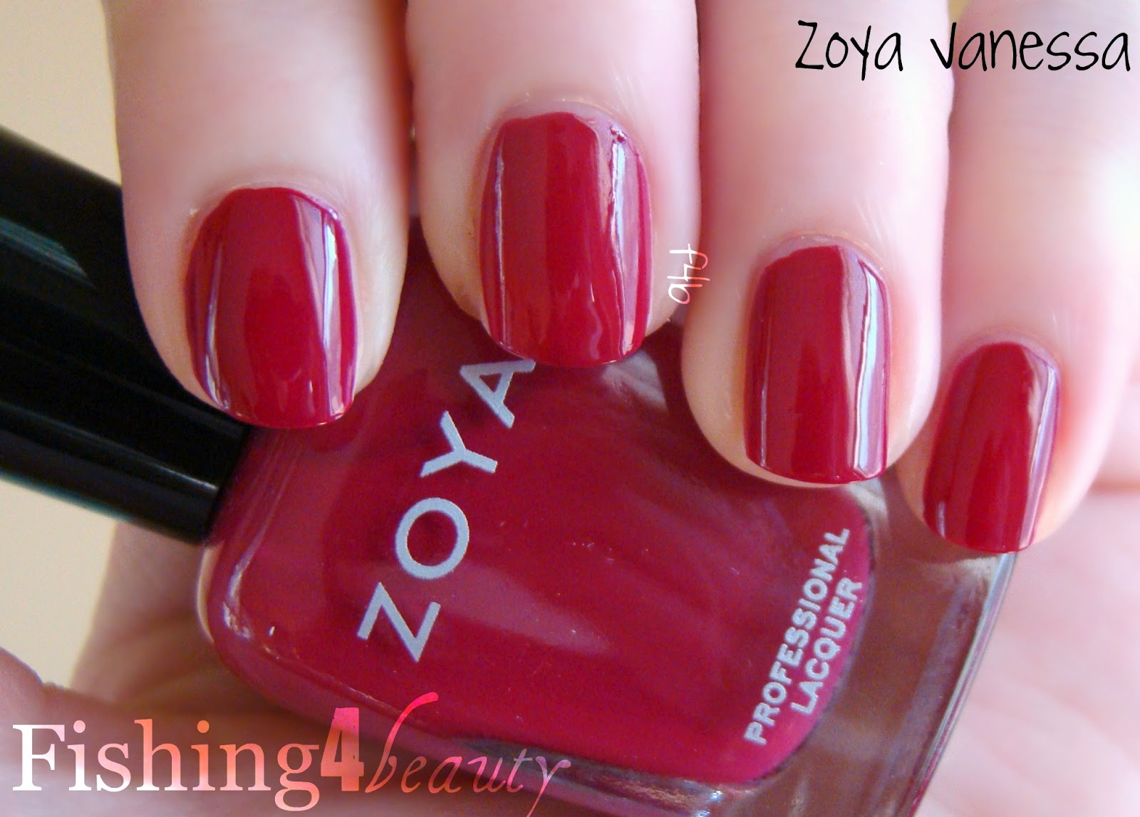Fishing4Beauty: Sharing the RED Love: Zoya Vanessa