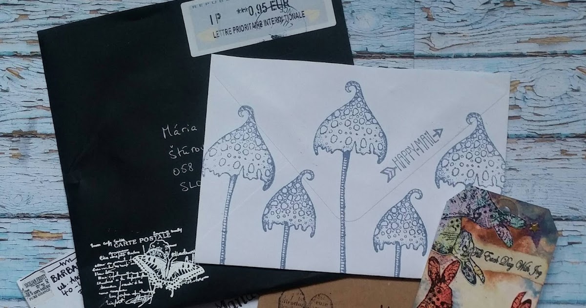 ScrapShop.sk - BLOG: Altered Envelopes/Mail Art