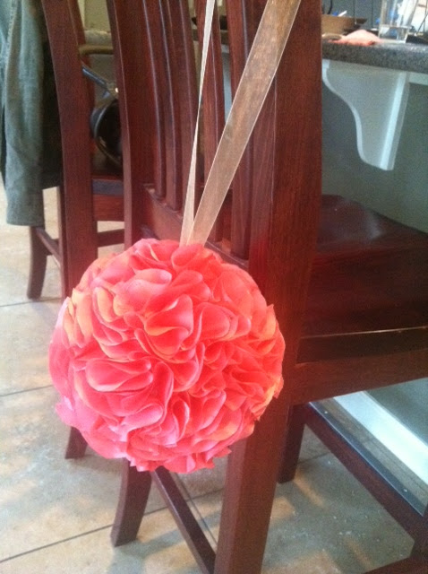 Oh My Pancake!: DIY: Silk Flower Pomander