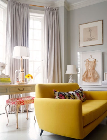 Take 5: Decorating with Yellow - The Cottage Market