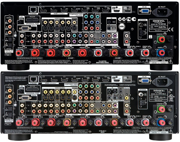Акустика для дома-домашние кинотеатры: Onkyo TX-NR709 / Integra DTR-40. ...