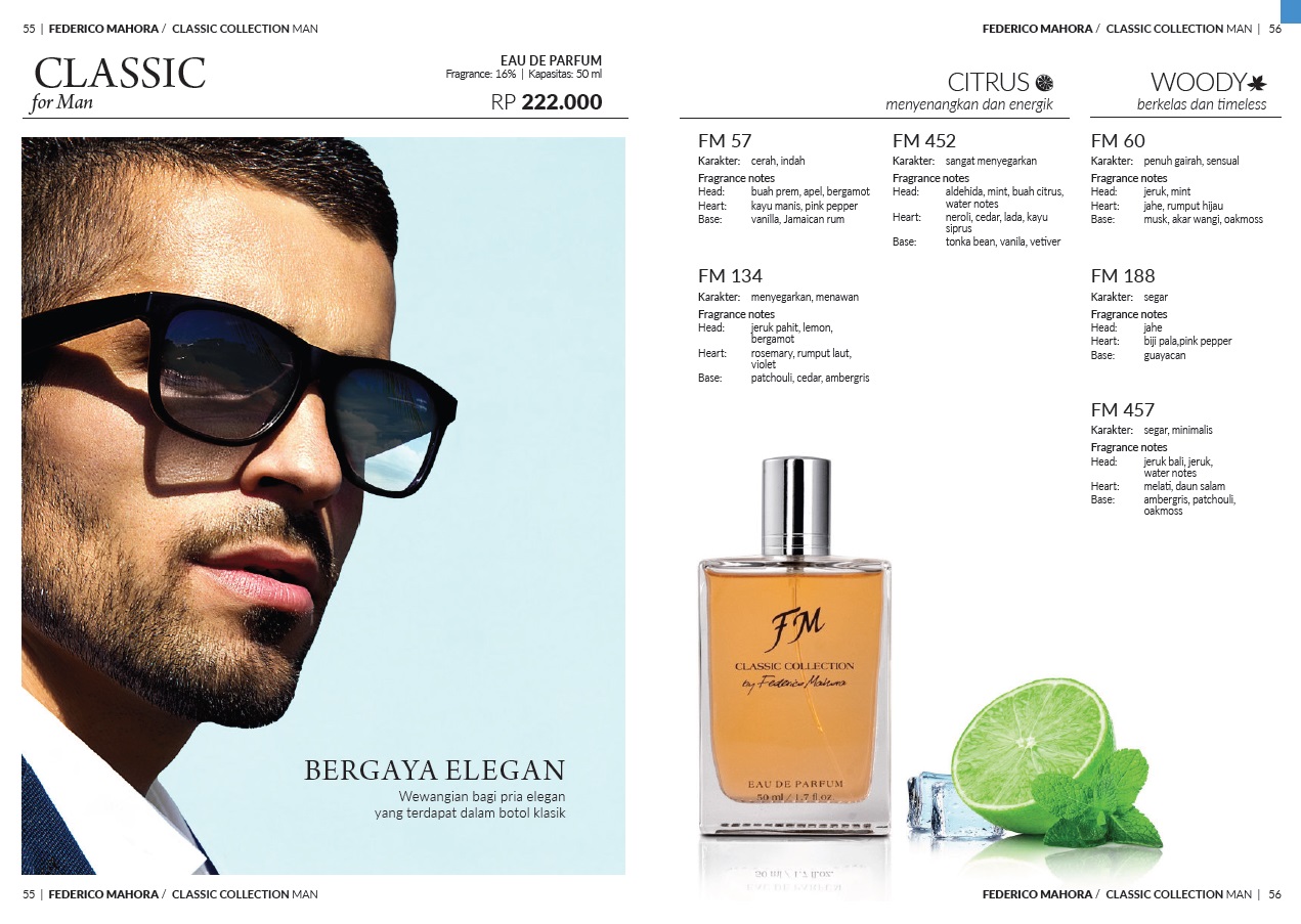 CLASSIC COLLECTION | Bisnis Parfum FM Original Eropa by Federico Mahora