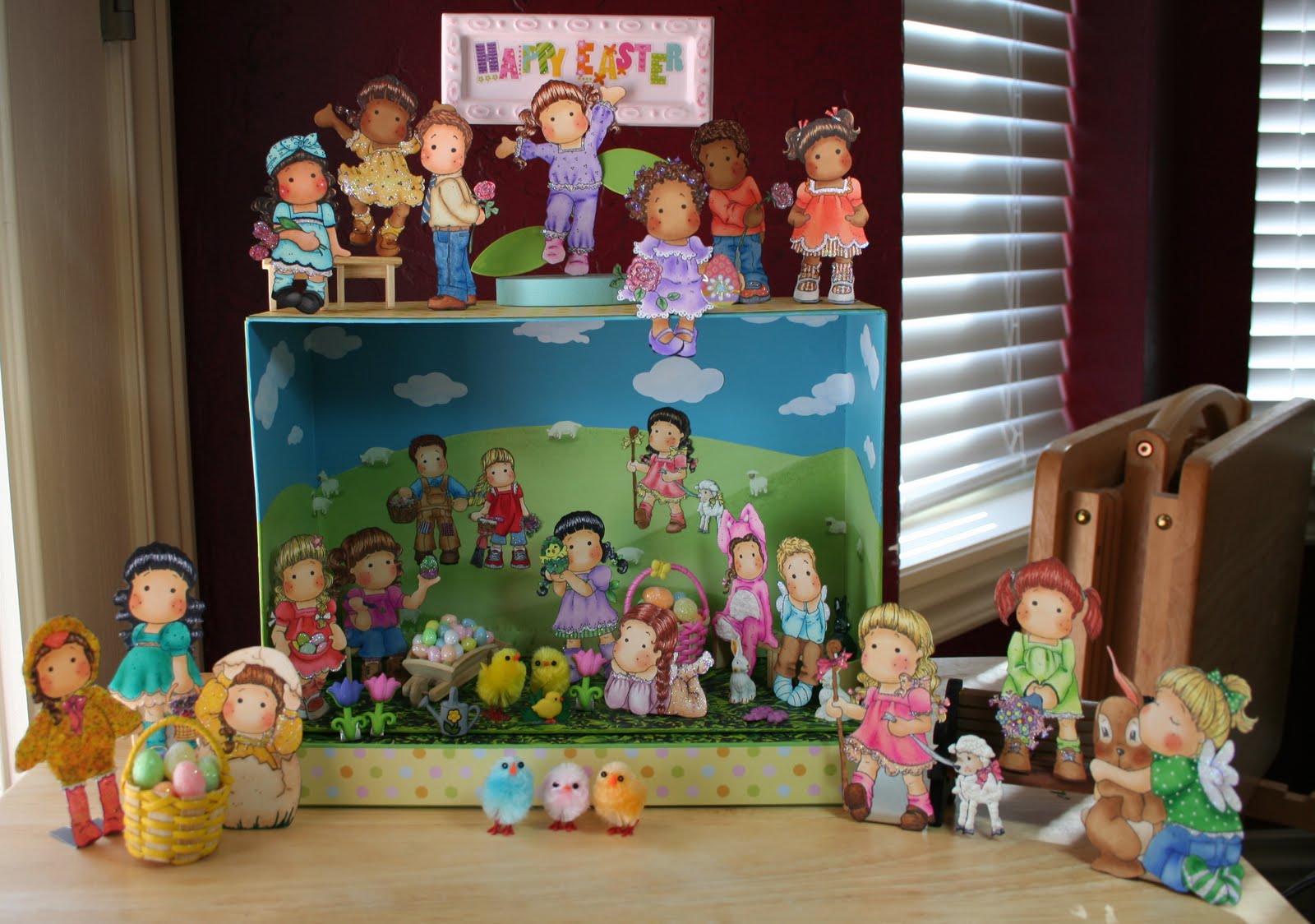 Rosemary's Creations: Easter DIORAMA for the Magnolia-licious Easter ...