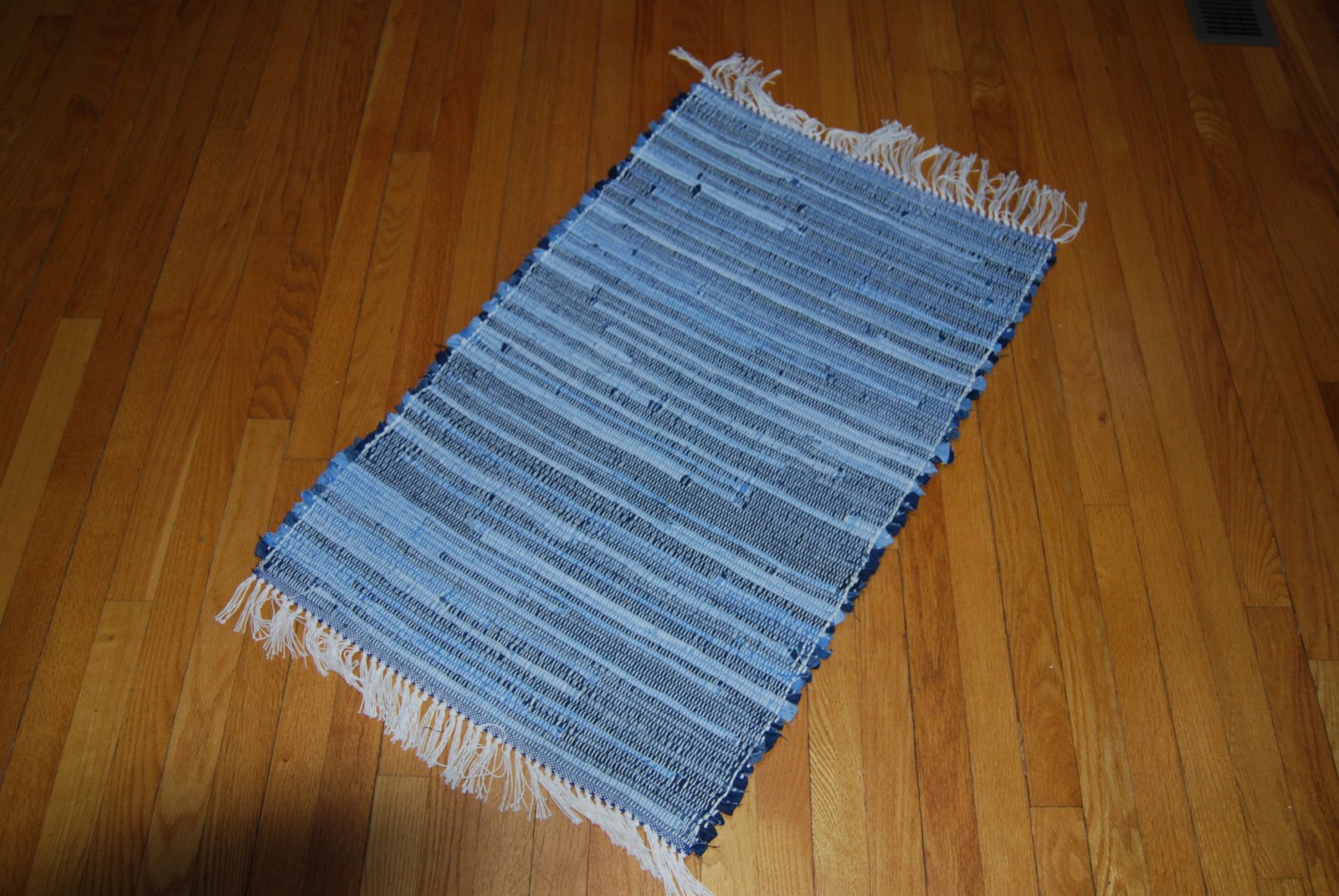 Tangled Web: Denim Rag Rugs