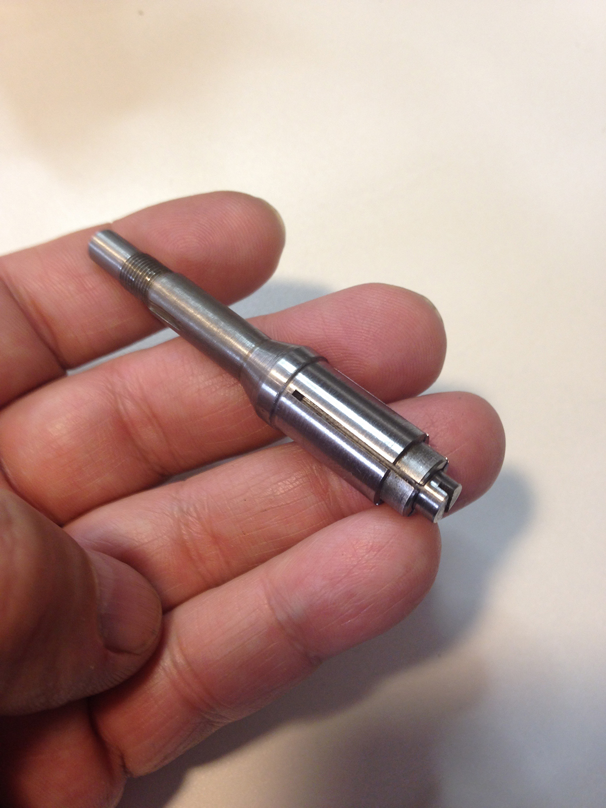 MOWRER WW LATHE TOOLS: Internal expanding collet for watchmaker's lathe