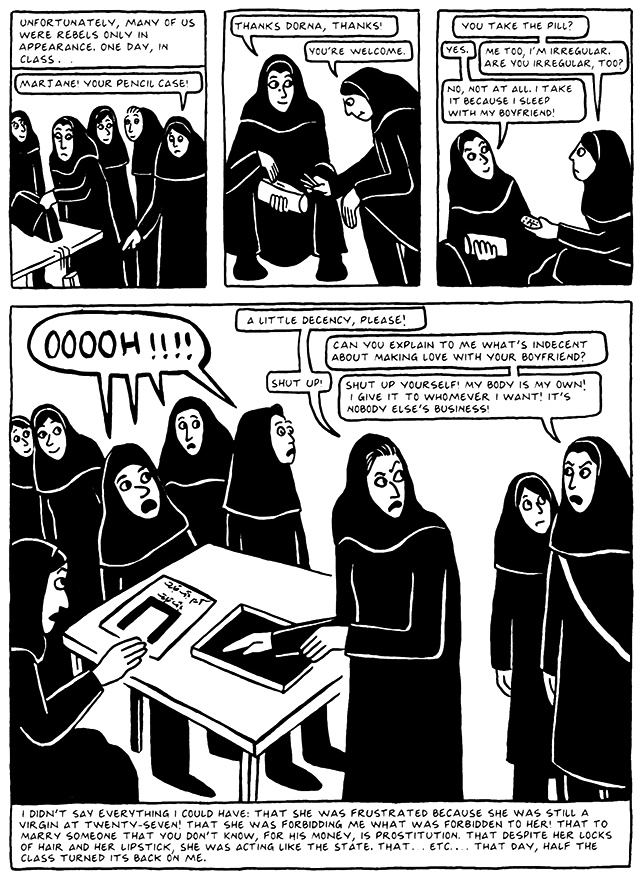 Read Persepolis 2, Section 16: The Socks, Page 149