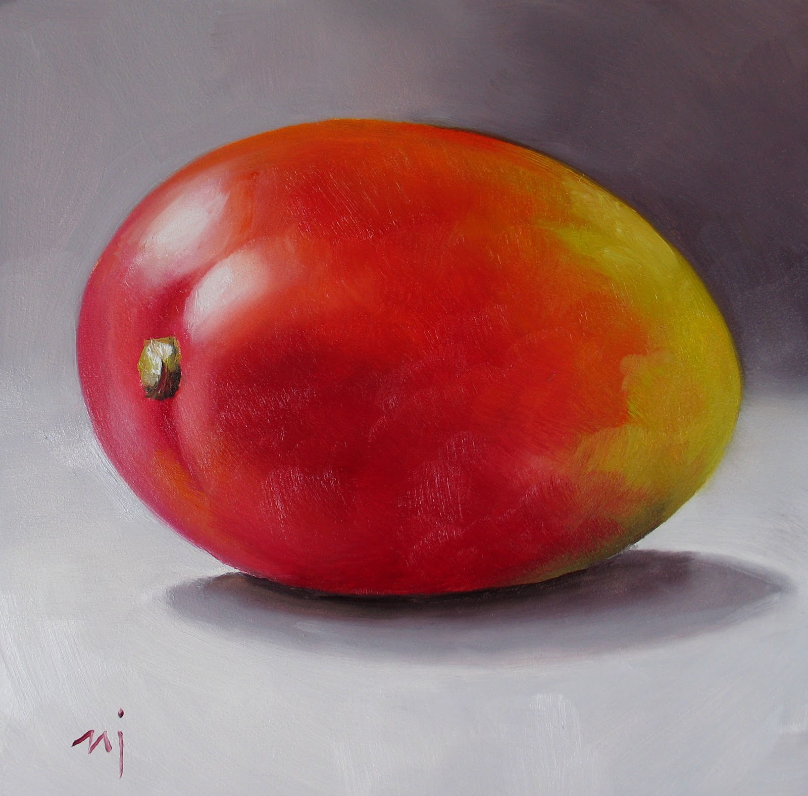 Nel's Everyday Painting: Mango Mango - NA