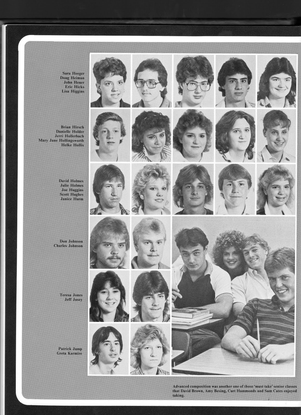 NHS Class of 1986: Senior Photos from Yearbook