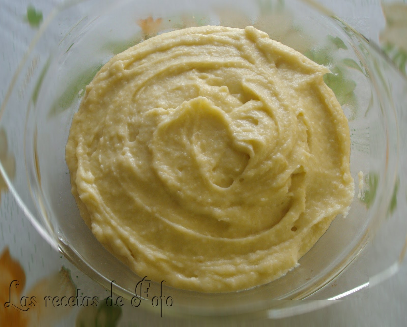 Las recetas de Fófo: Crema de almendras