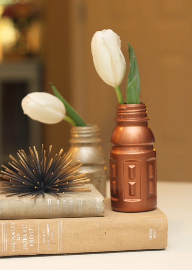 DIY // RECYCLED VASES – Oh So Lovely Blog