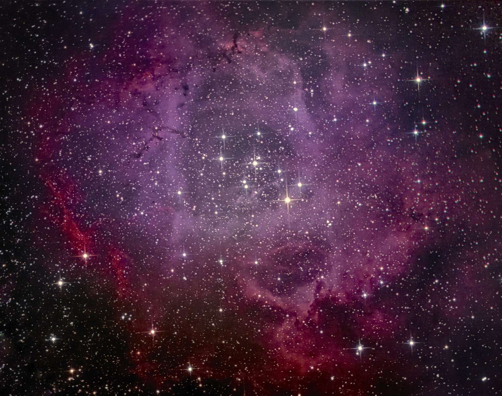 Toni Mancera - Astrofoto: NGC 2237, Rossete Nebula