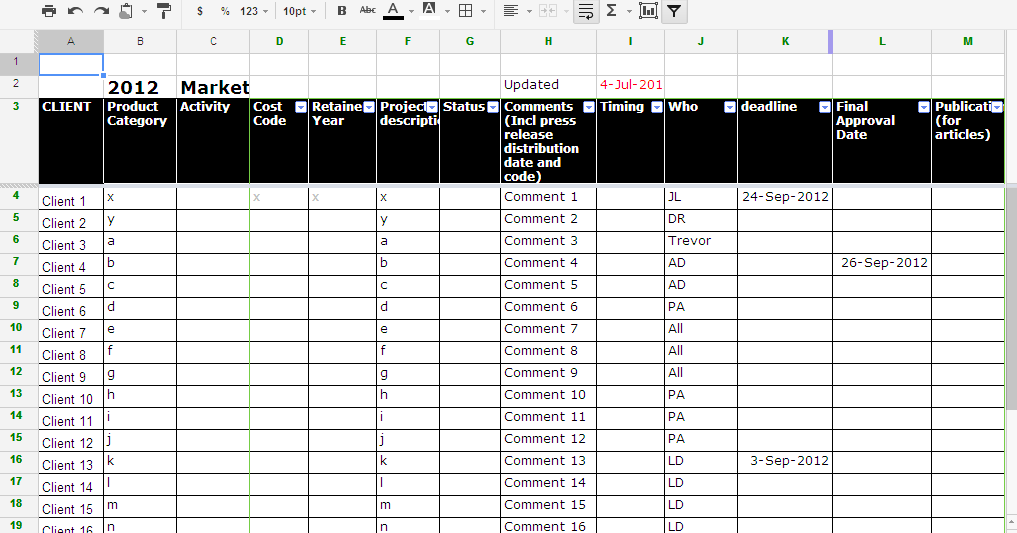 IGoogleDrive Merging Data From Different Spreadsheets Into A Master 