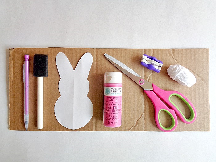 DIY: Cardboard Bunny Home Decor Boxes - Running With A Glue Gun
