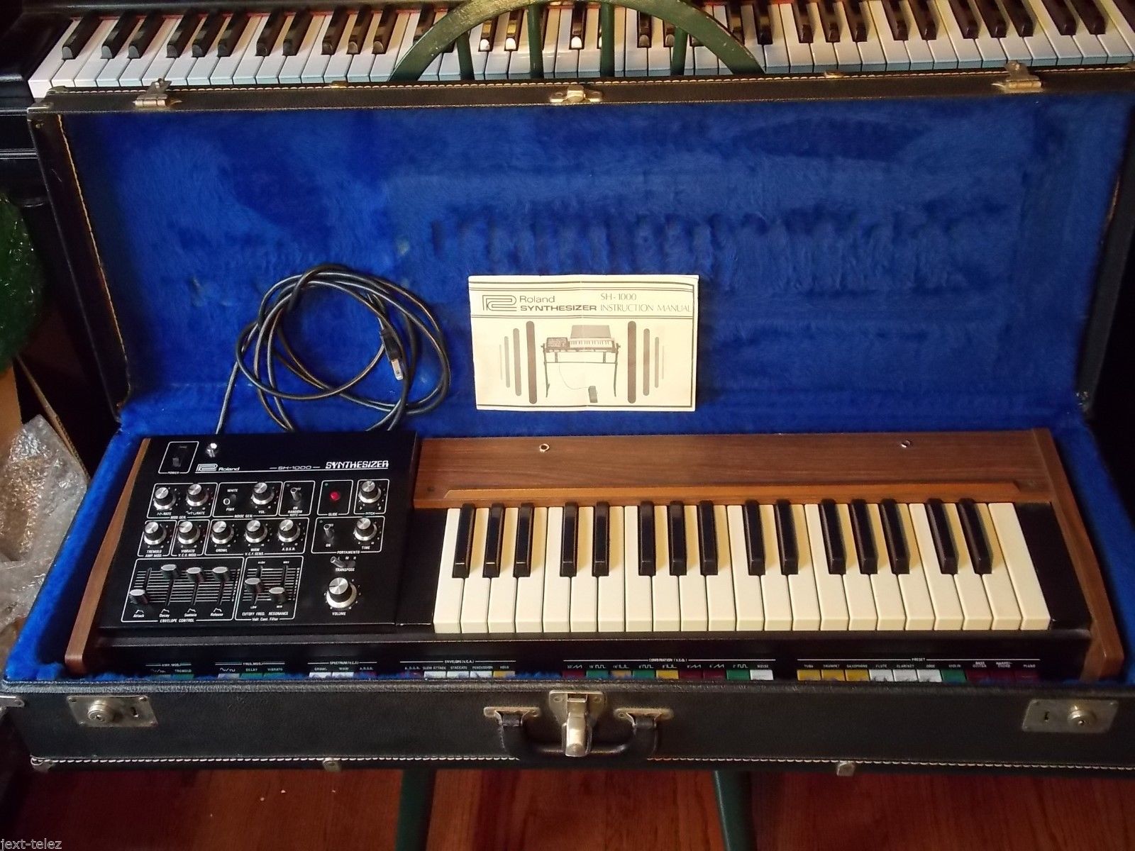 MATRIXSYNTH: ROLAND SH-1000 VINTAGE ANALOG SYNTH SN 336818