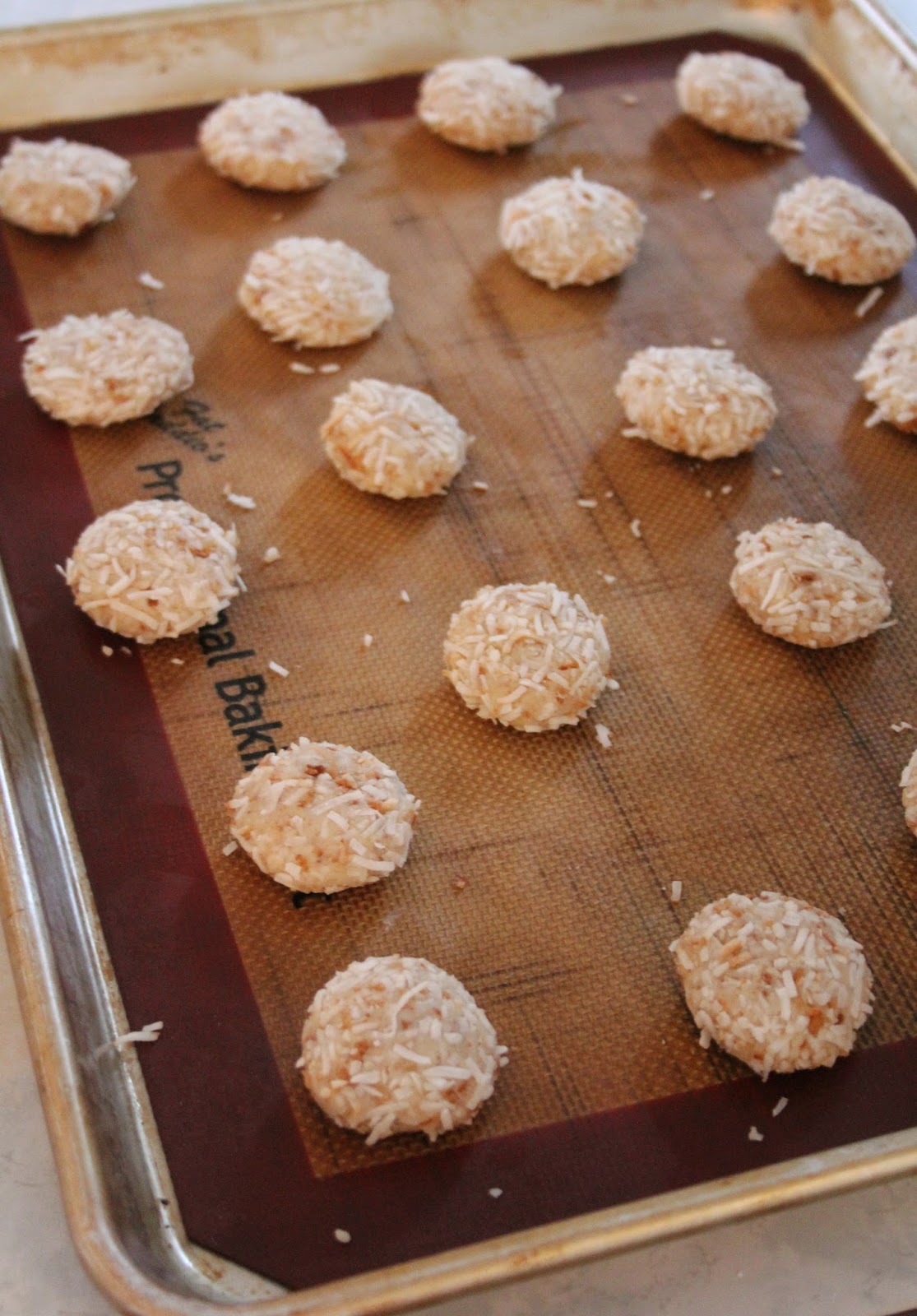 Jo and Sue: Coconut Crisp Cookies