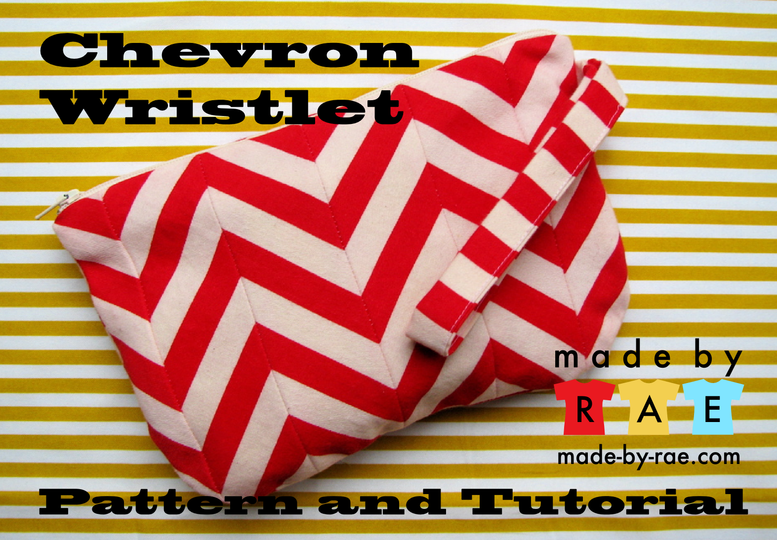 Free Chevron Wristlet Pattern! — Made by Rae