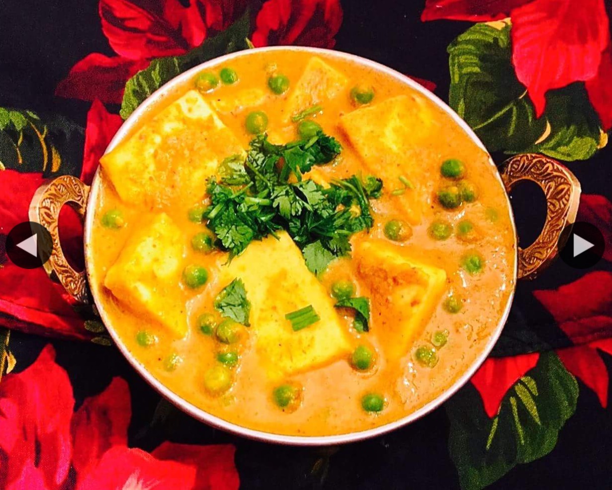 shiba's cuisines: Matar Paneer