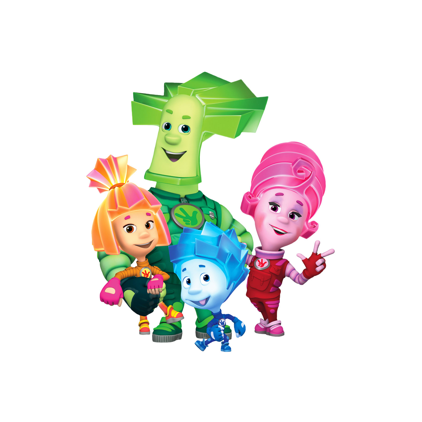Cartoon Characters: Fixiki (PNG)