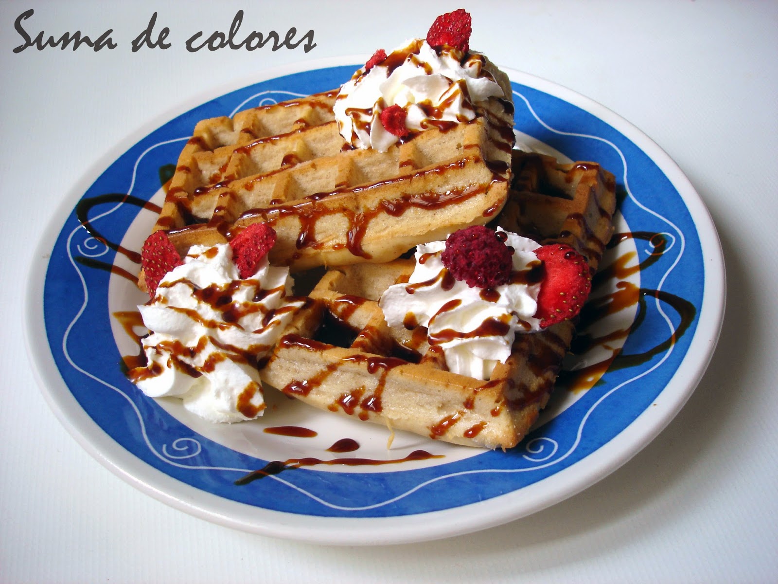 Suma de Colores: Gofres de Bruselas