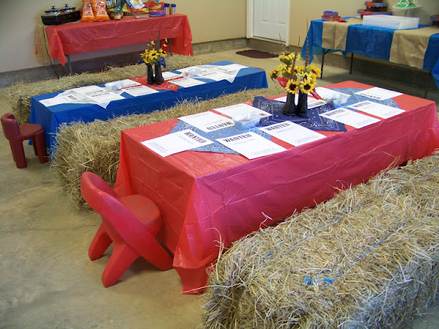 The Ferrell Boys and Me . . .: The Pinterest-Influenced Birthday Party