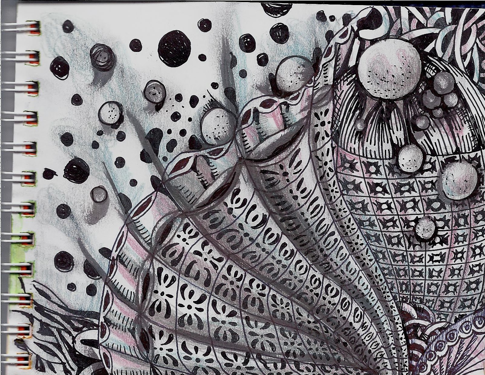 New tangle pattern Mortar and Review of Plike paper