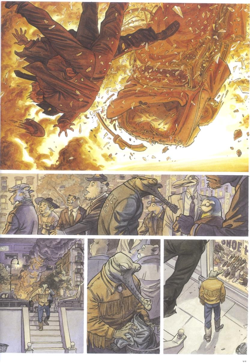 In The Mouth Of Dorkness: Comic Review: Blacksad