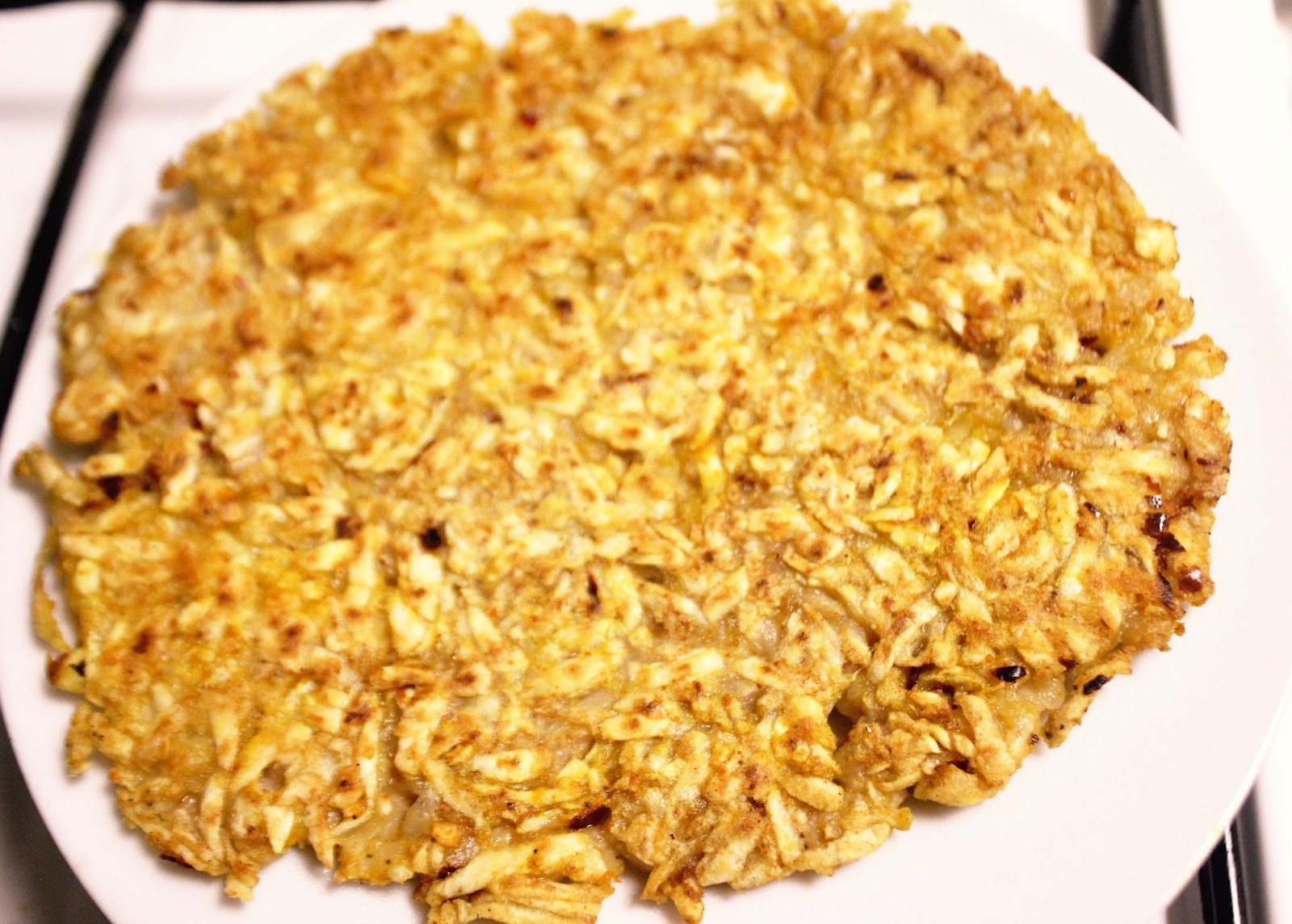 Bethica's Kitchen Flavours: Raw Banana Hash Brown - Indian Style