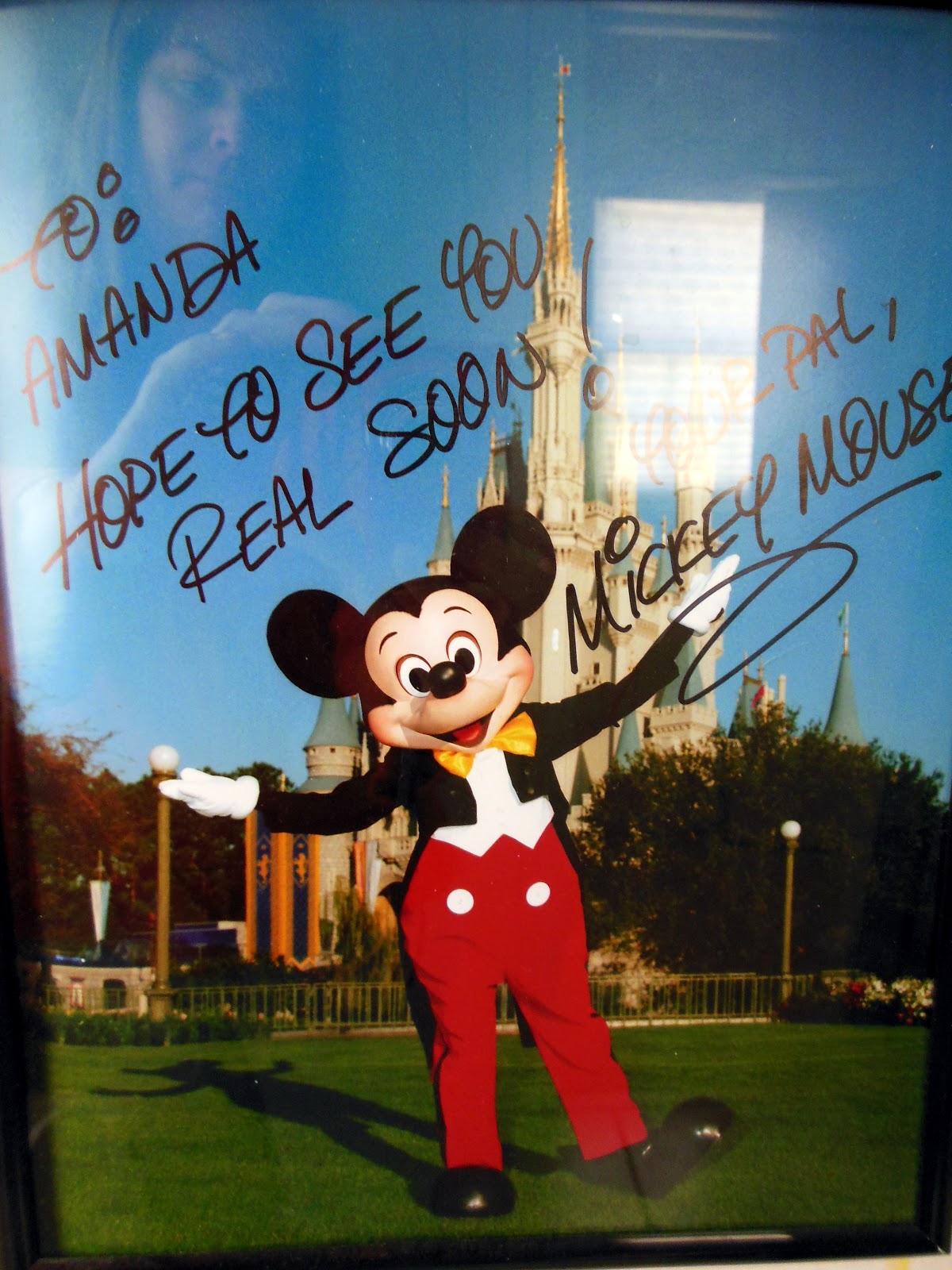 Imperfectly Possible: How to Get an Autographed Photo from a Disney ...