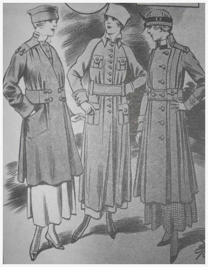 Costume Textile And Fashion: Influence of World War I (1914-1918) on ...