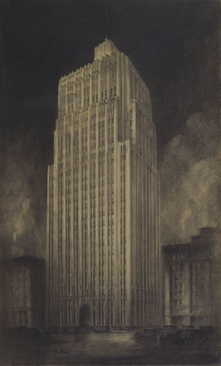 Beyond Architectural Illustration: Inspiration - Hugh Ferriss