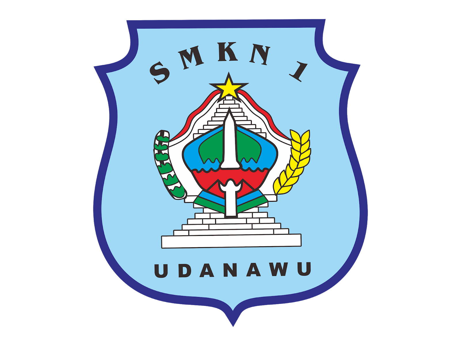 Logo SMK Negeri 1 Udanawu Vector Cdr & Png HD - Biologizone