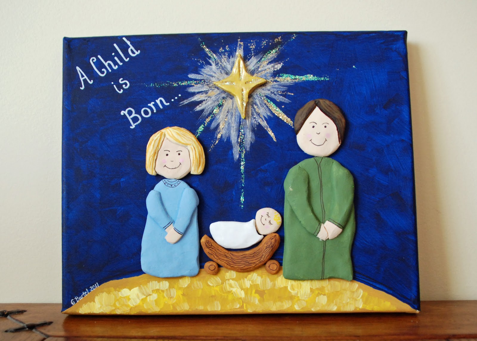 that artist woman: Nativity Canvas and Giveaway Winner