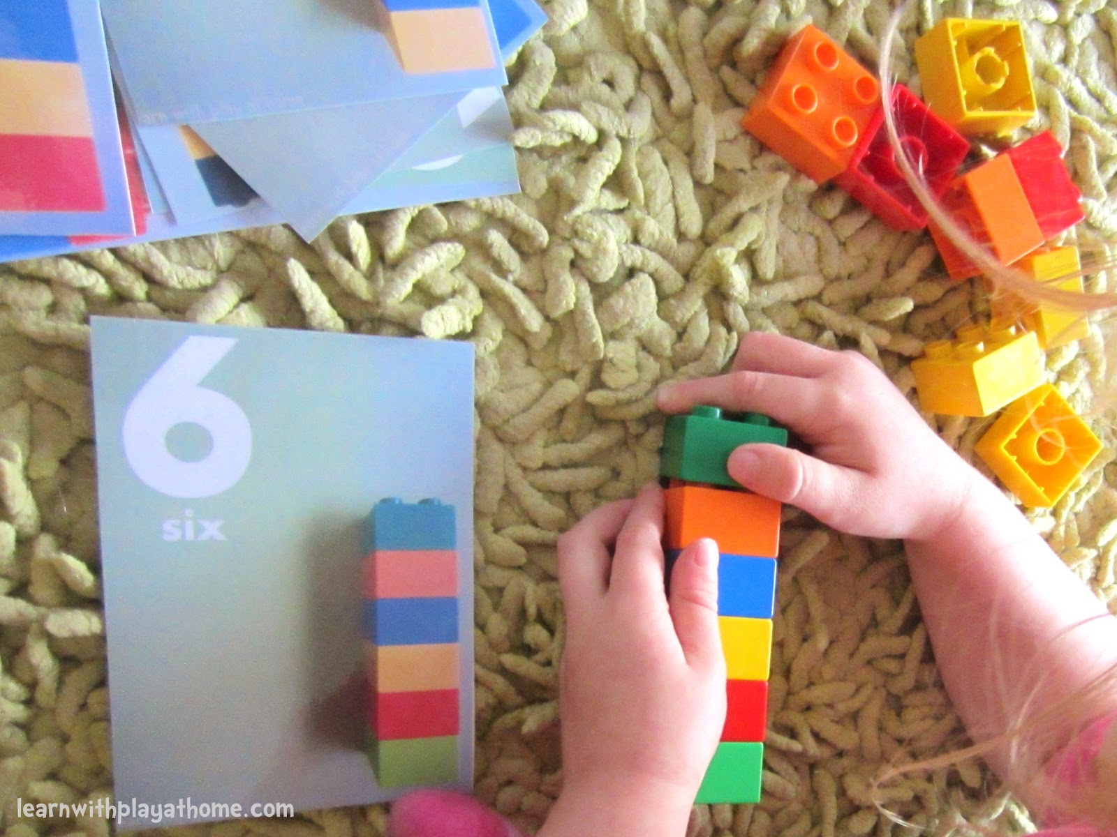 Learn with Play at Home: Printable Duplo Number Cards. Plus 5 fun ways ...