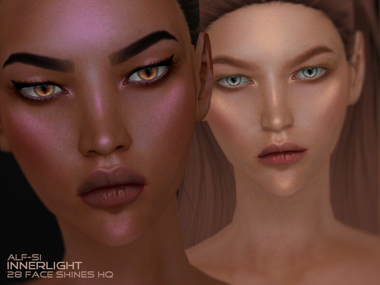 Alf-si CC: TS4 face shine 01 Innerlight HQ
