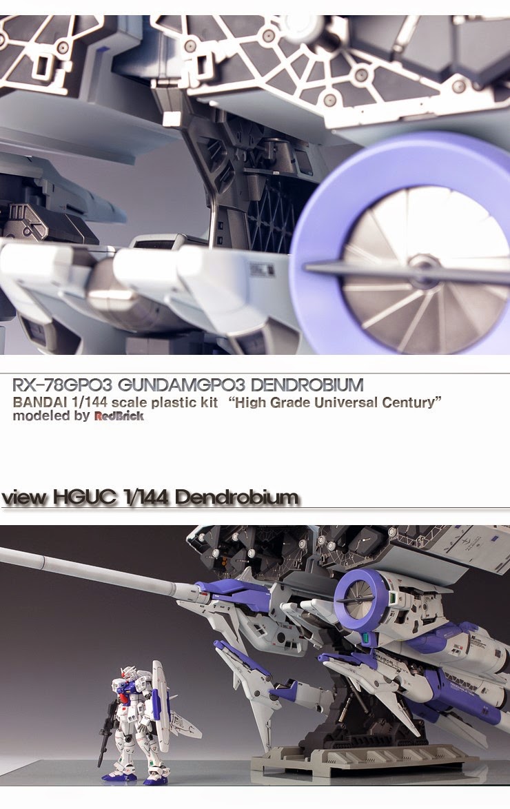 GUNDAM GUY: HGUC 1/144 RX-78GP03 Gundam GP03 Dendrobium - Customized Build
