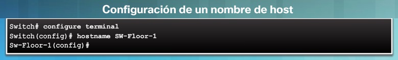 Nombres de host - CCNA V6.0