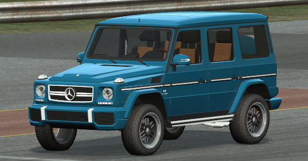 Live for Speed Mods: MERCEDES G63 AMG