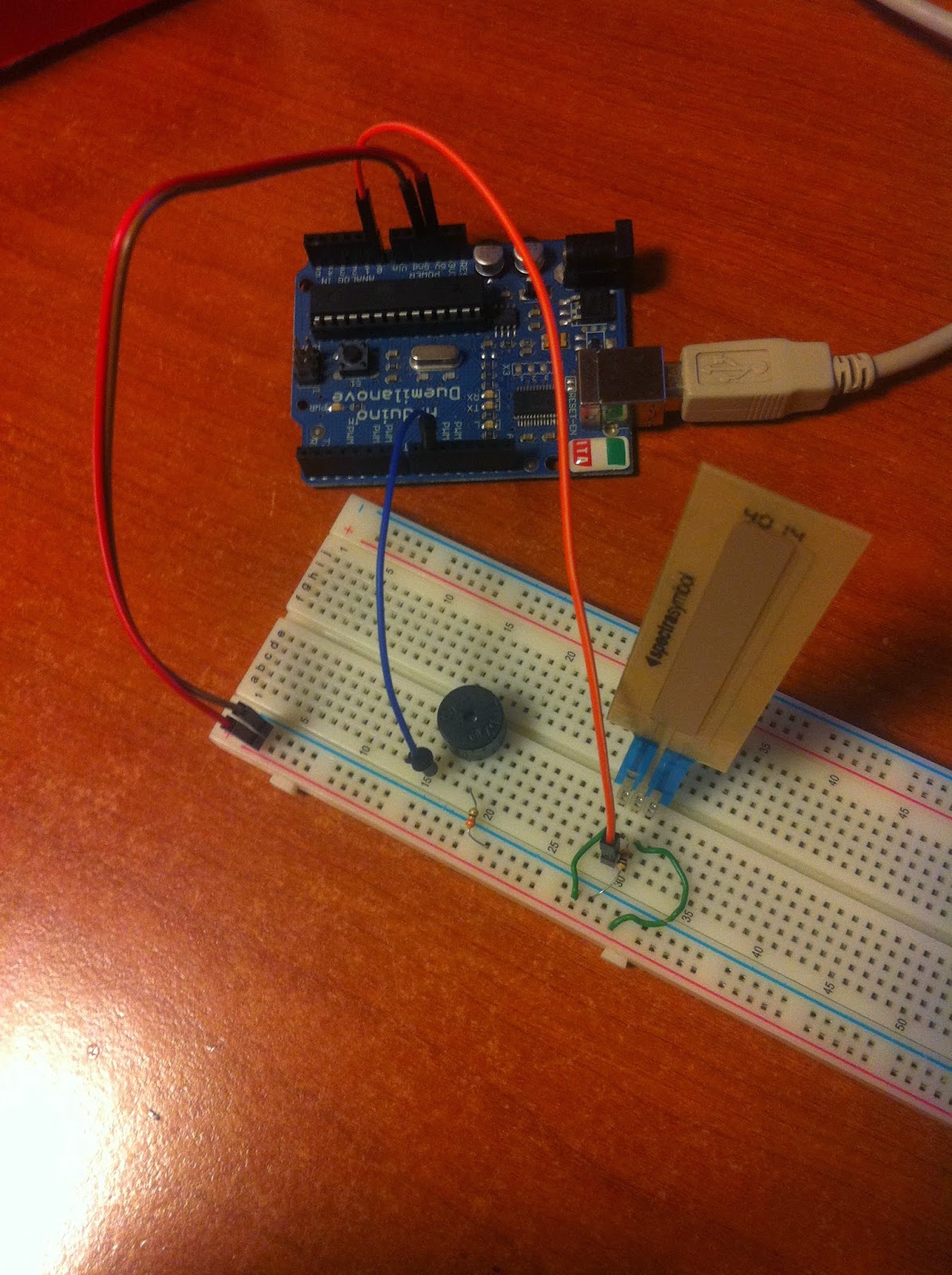 Can's Robotics & Arduino Blog: Buzzer Control by using a Soft Potentiometer