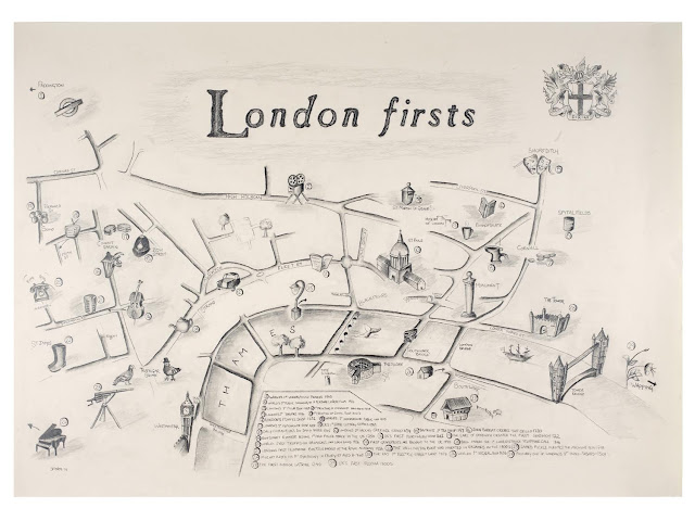 London Peculiar: Hand drawn maps of London