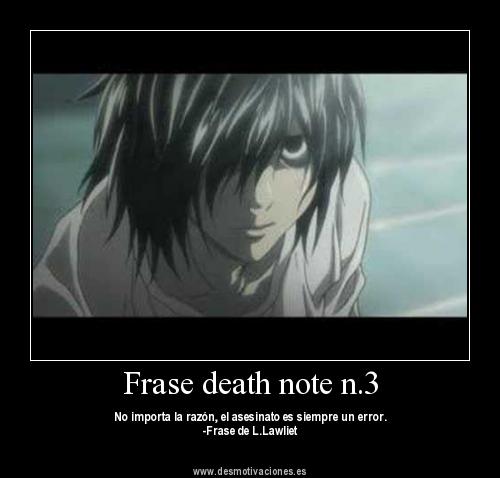 Death note frases - Imagui