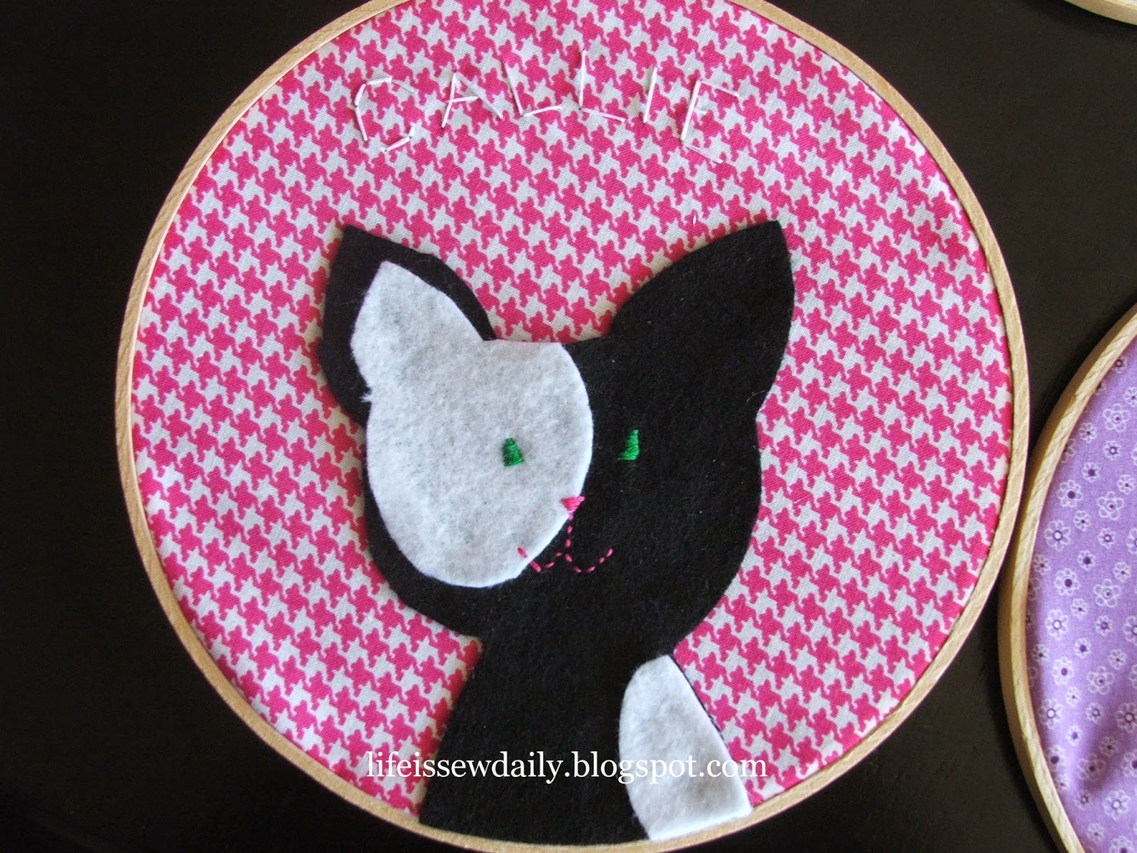 Life is {Sew} Daily: Hoop Art Five Ways