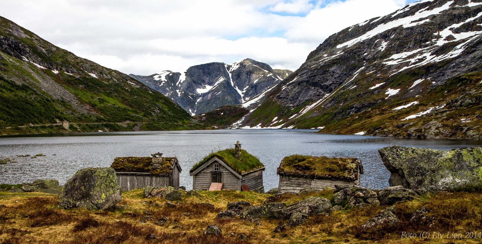 Rundt omkring: Framfjord og Arnafjord.