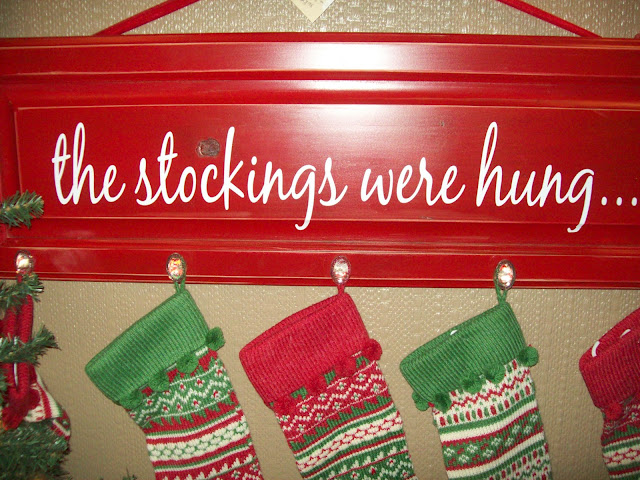 Allred Design Blog: DIY Stocking Hanger Ideas