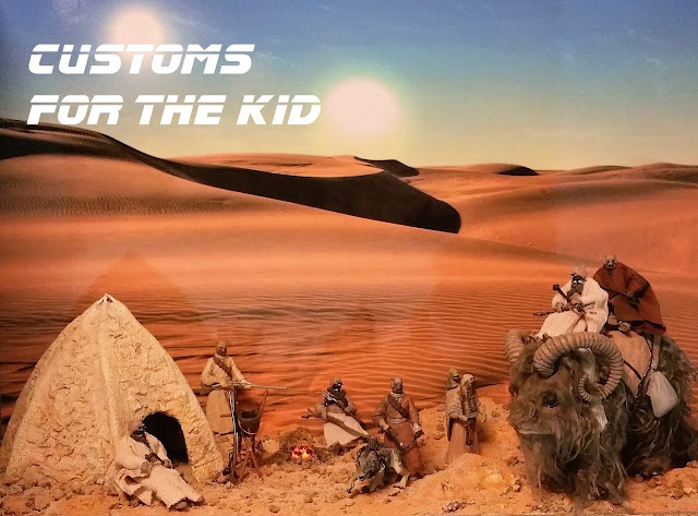Star Wars: Customs for the Kid: "TUSKEN RAIDER CAMP DIORAMA TUTORIAL ...
