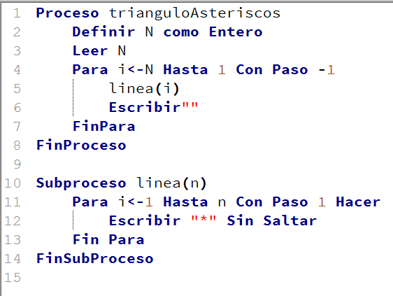aprendiendo a utilizar PSeInt