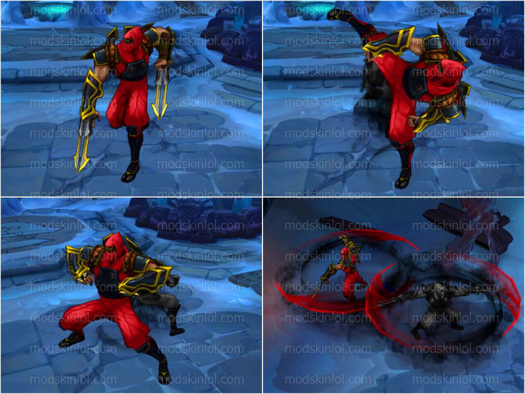 Responsive Test: Mod Skin Zed Red Ninja