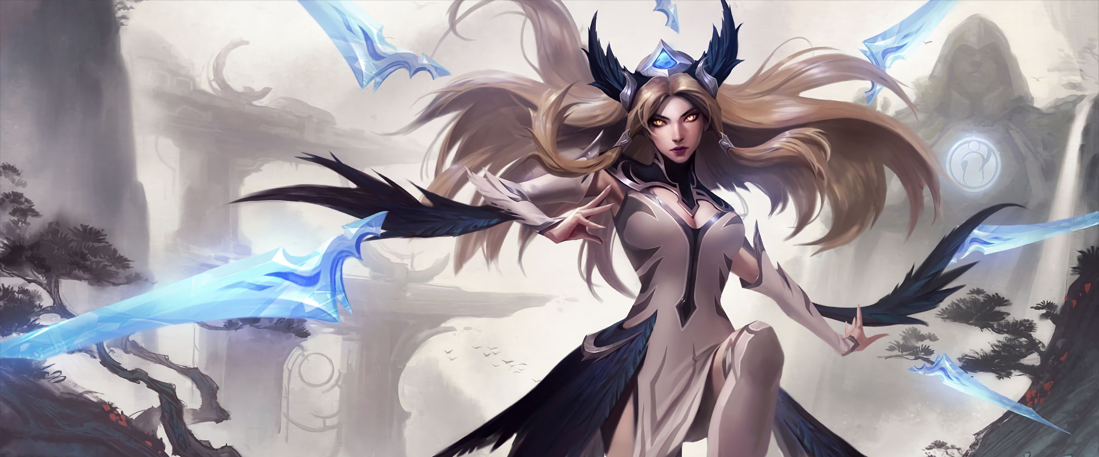 Invictus Gaming Irelia, Splash Art, LoL, 4K, #66 Wallpaper PC Desktop