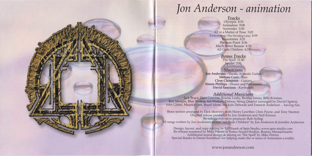 On The Road Again: Jon Anderson "Animation"